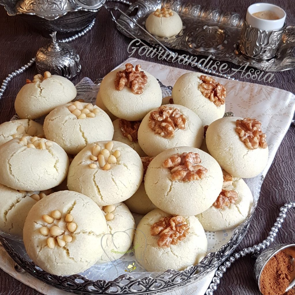 Ghribia à l'huile Montecaos ou Montecados | Gourmandise Assia