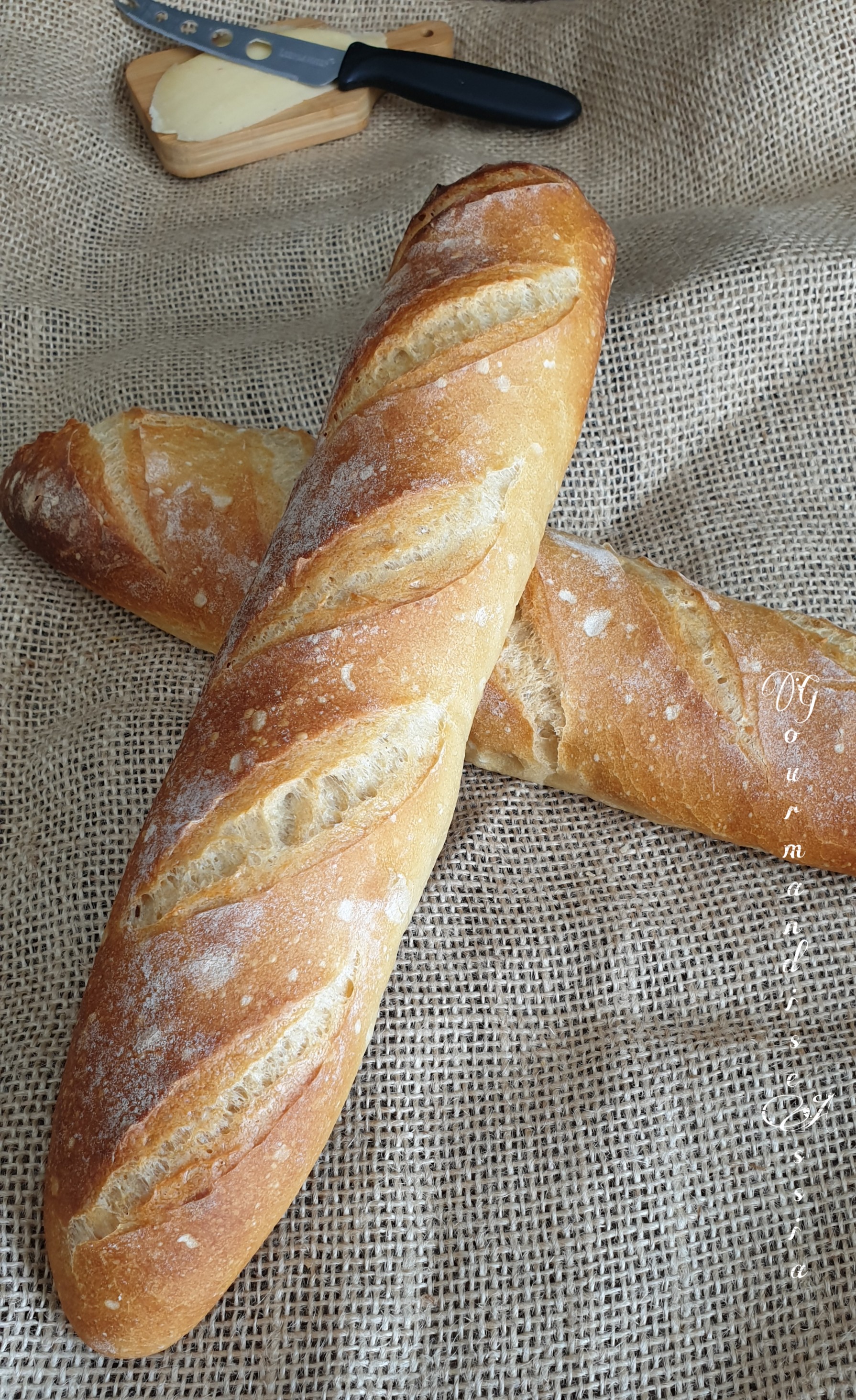 Baguette à la Pâte Fermentée | Gourmandise Assia