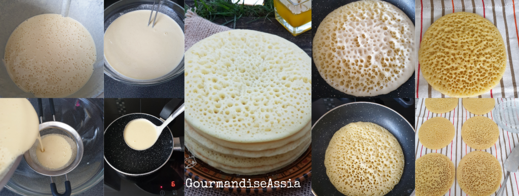 Baghrir ou Ghrayef Crêpes Algériennes Mille Trous Express | Gourmandise ...