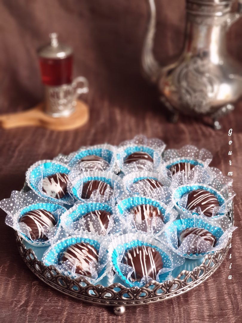 Bniwen Coquillage en Chocolat Marbré | Gourmandise Assia