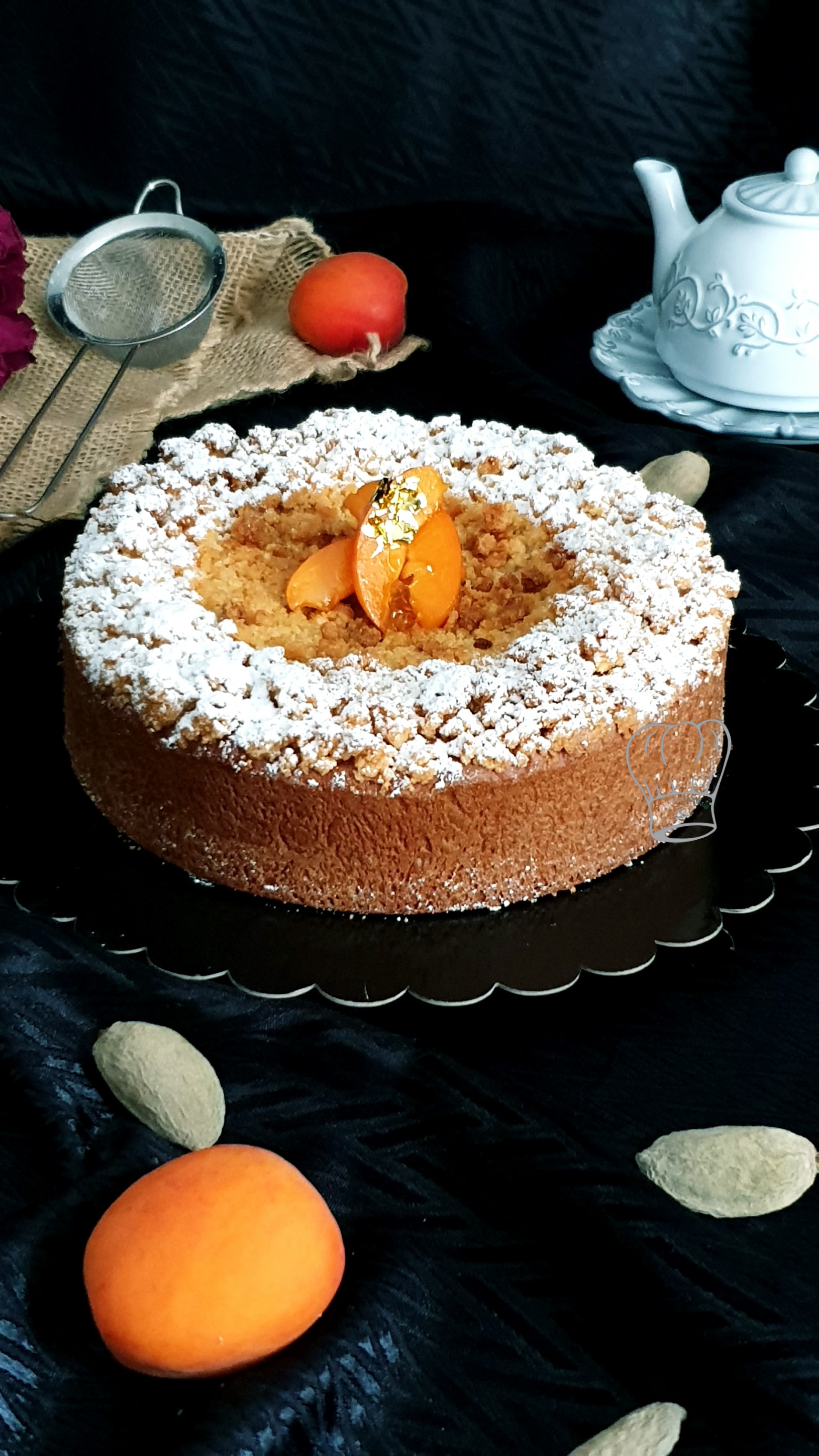Gâteau Autrichien Streusel et Abricot | Gourmandise Assia