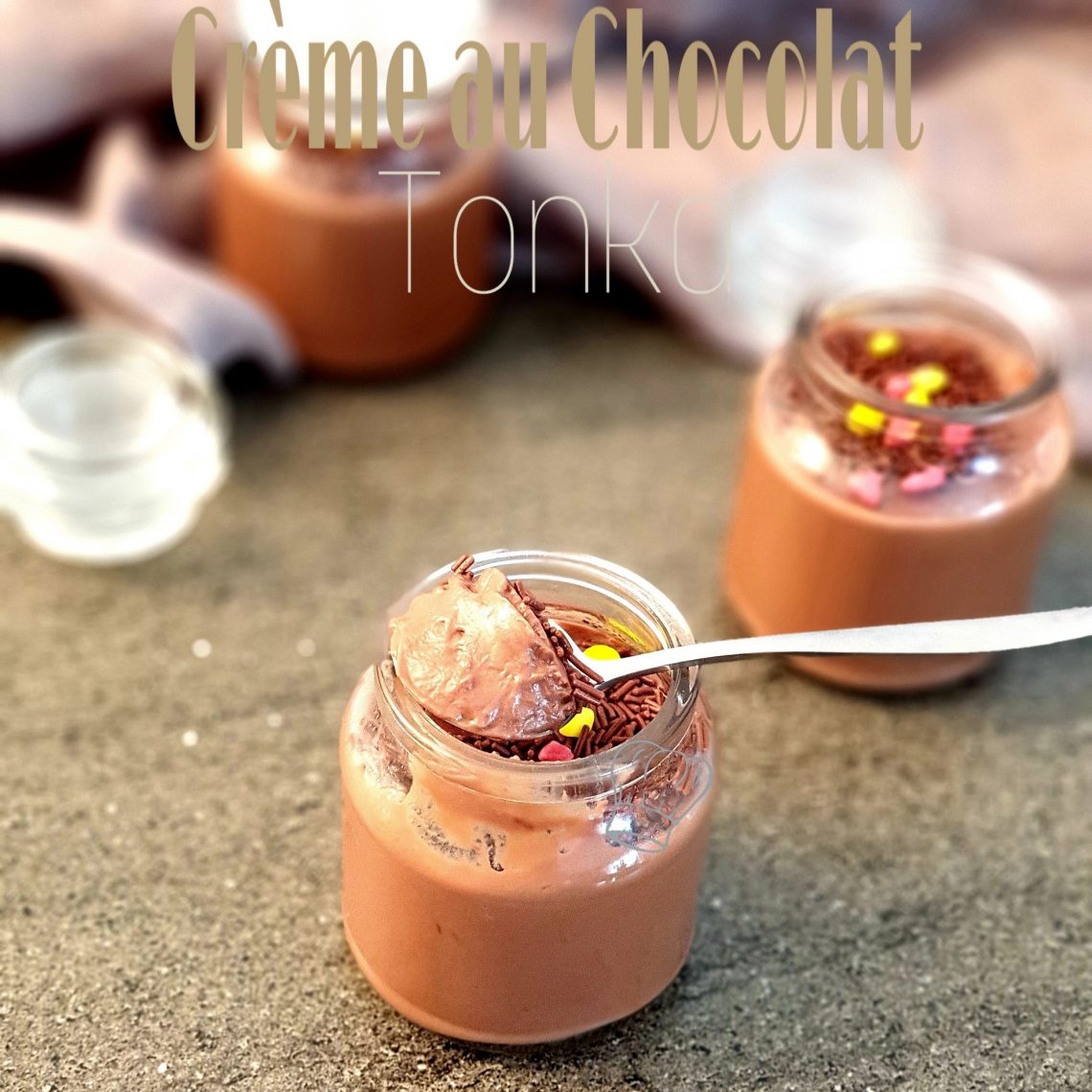 Crème au Chocolat Tonka | Gourmandise Assia