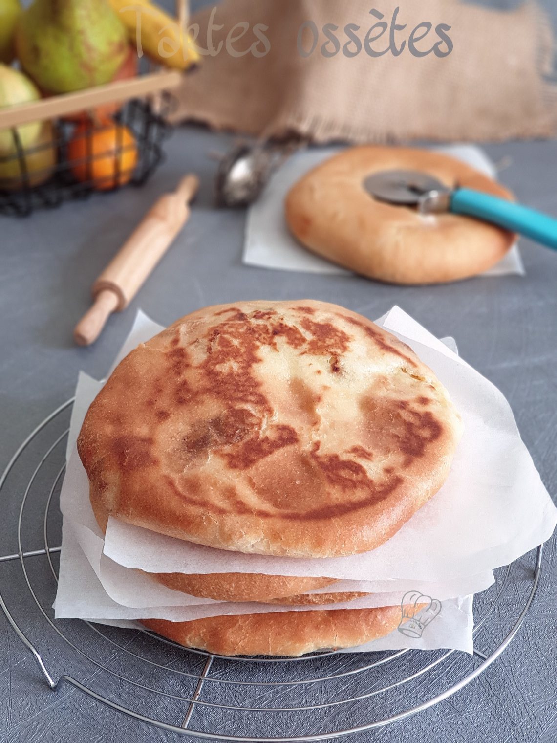 Tartes Ossètes Kartofdzhyn | Gourmandise Assia