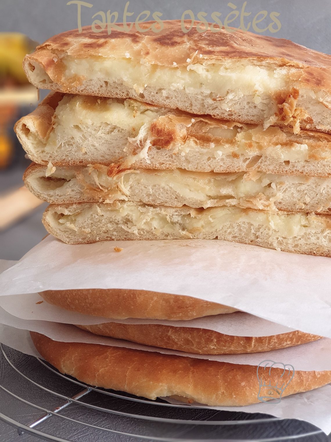 Tartes Ossètes Kartofdzhyn | Gourmandise Assia