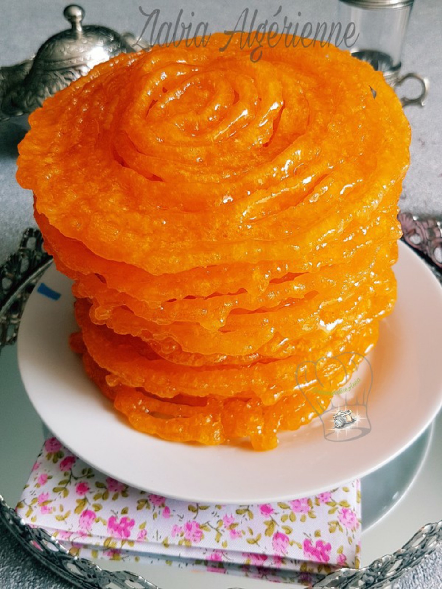 Véritable Zlabia Algérienne | Gourmandise Assia