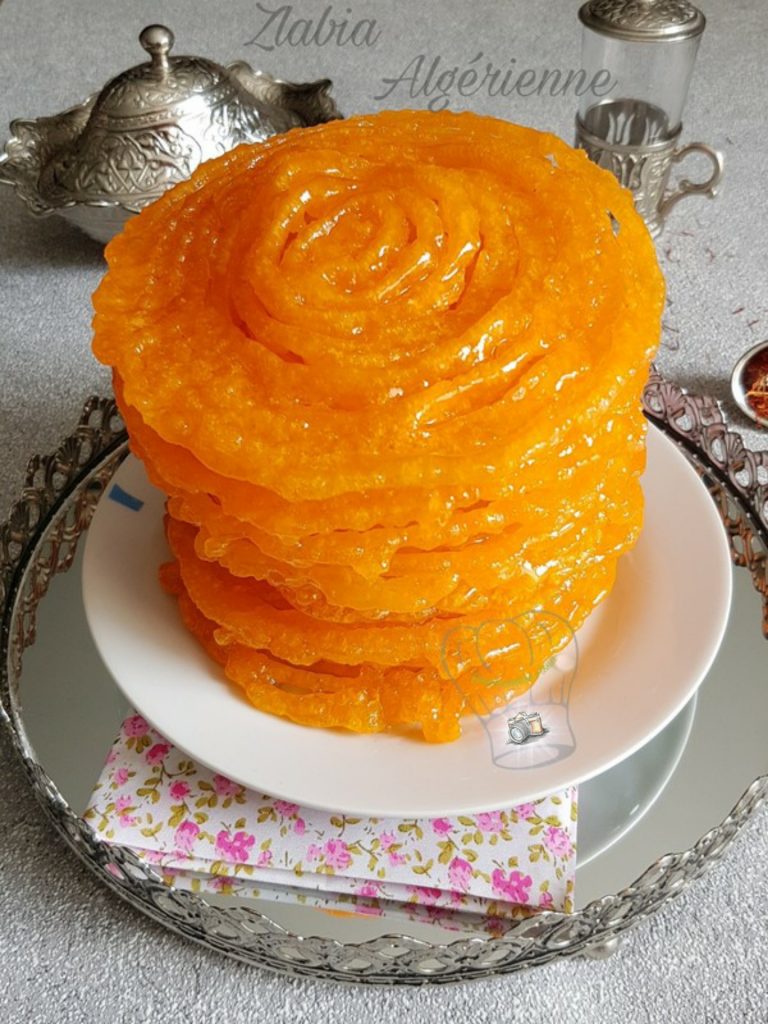 Véritable Zlabia Algérienne | Gourmandise Assia