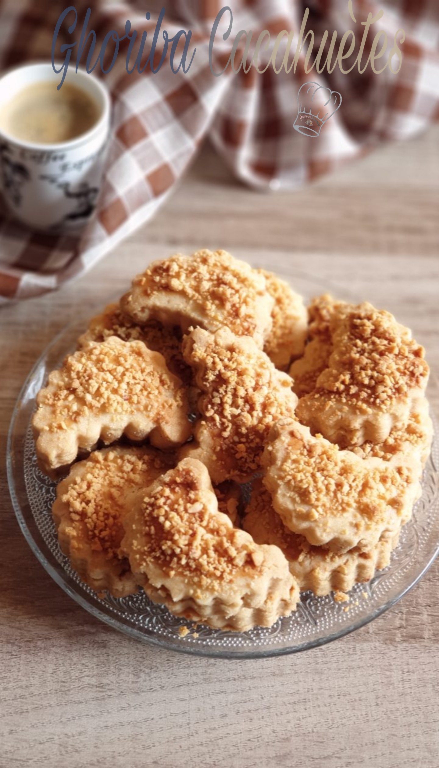 Ghribia aux Cacahuètes de l'Est Algérien | Gourmandise Assia