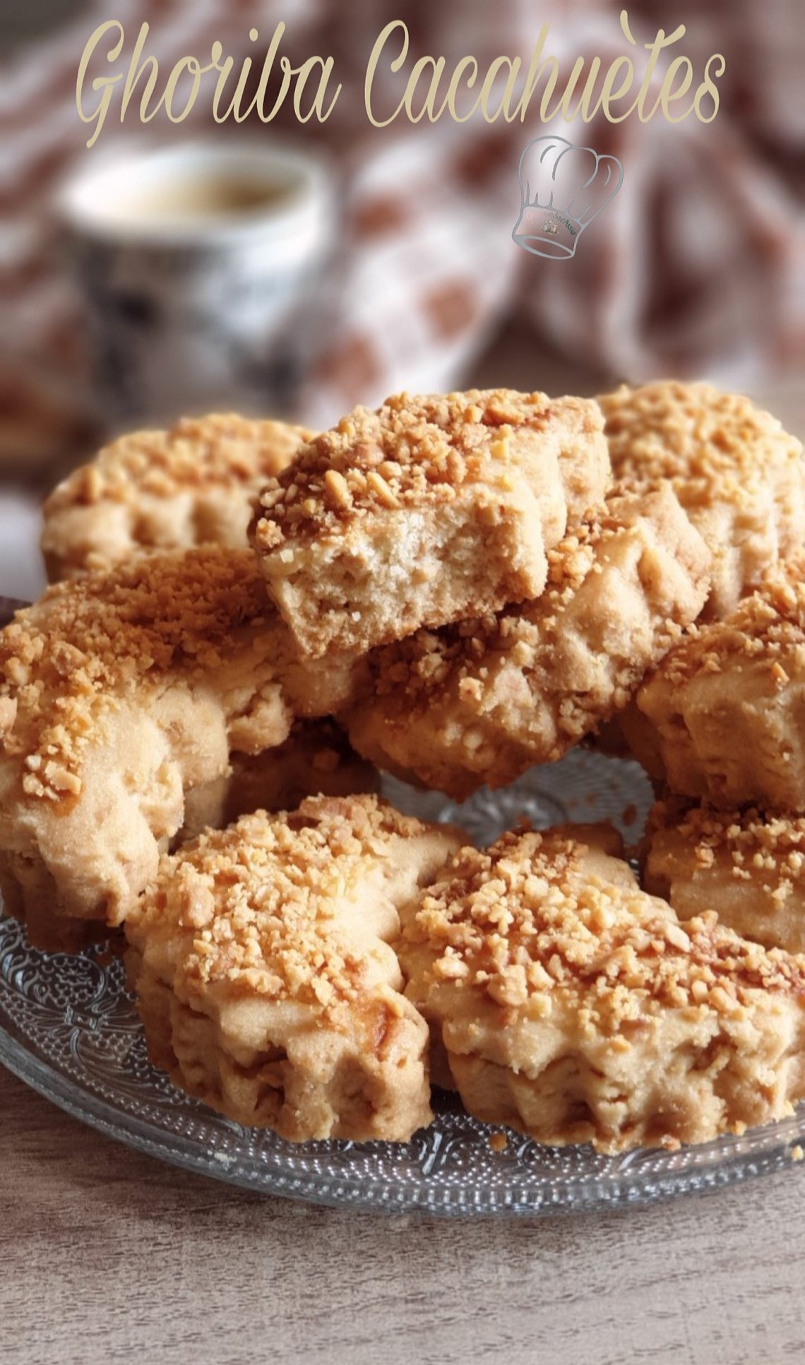 Ghribia aux Cacahuètes de l'Est Algérien | Gourmandise Assia