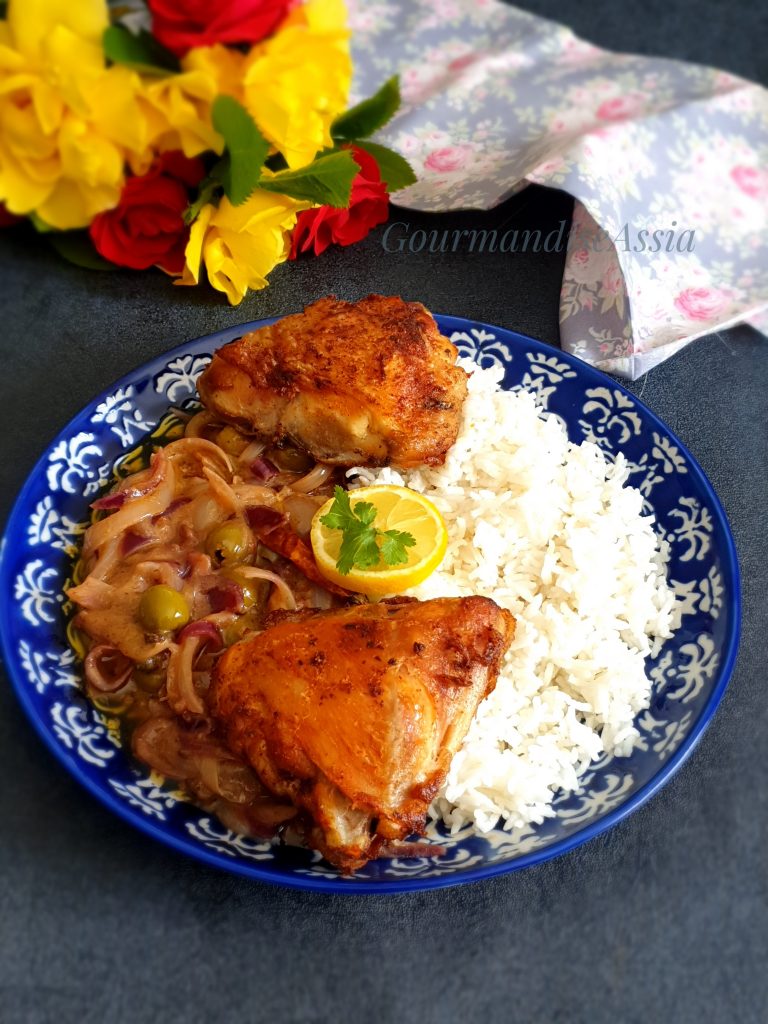 Yassa Sénégalais au Poulet | Gourmandise Assia