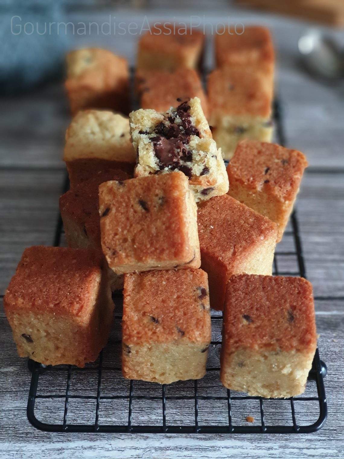 Cookies Cubes et Classique hyper Gourmands | Gourmandise Assia