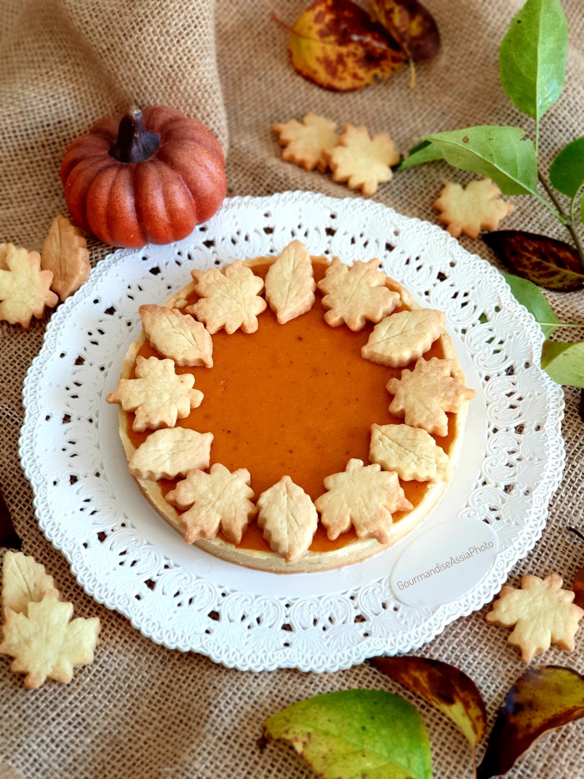Tarta de Calabaza ou Tarte à la Citrouille | Gourmandise Assia