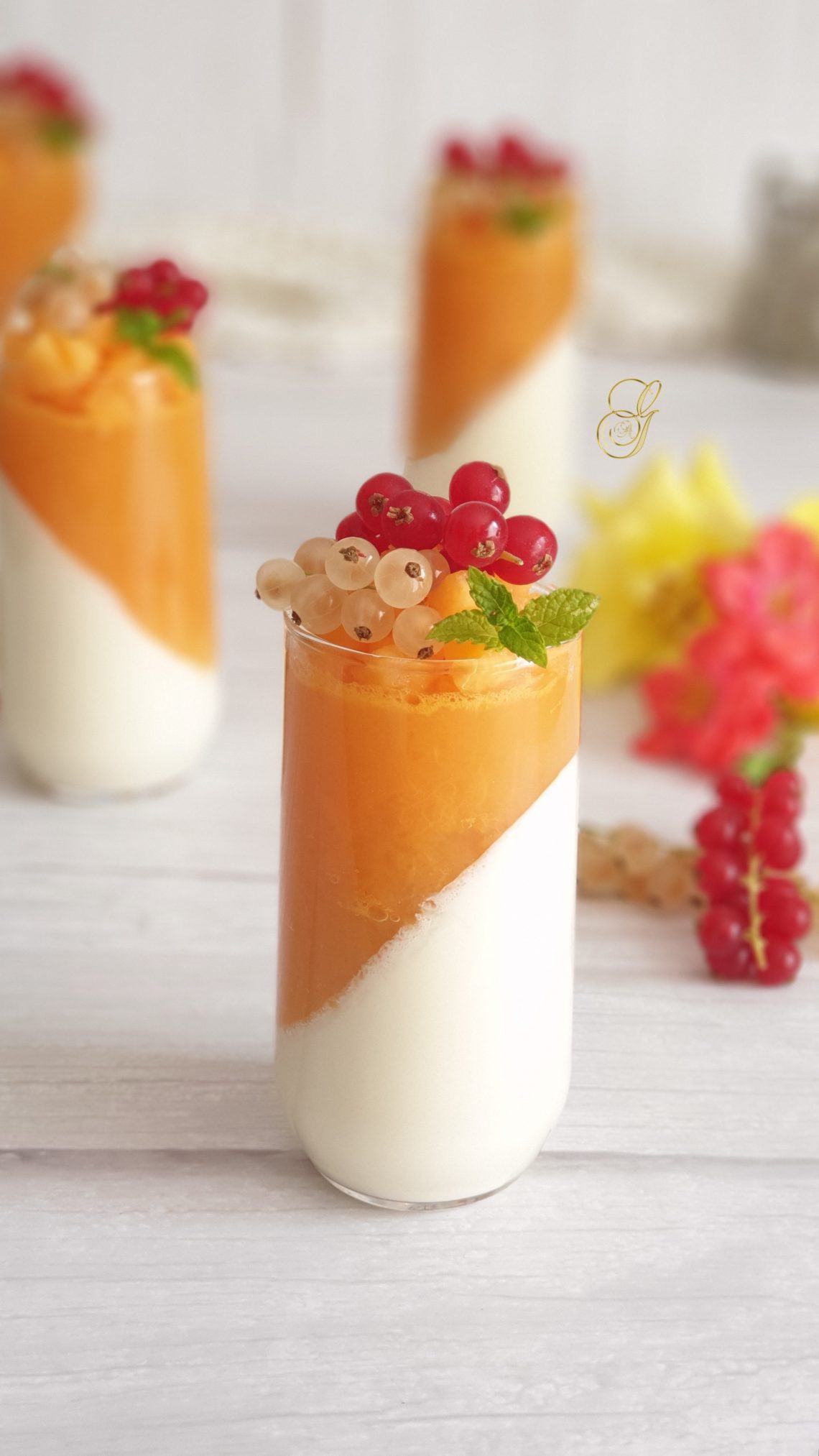 Panna Cotta au Melon et Citron | Gourmandise Assia