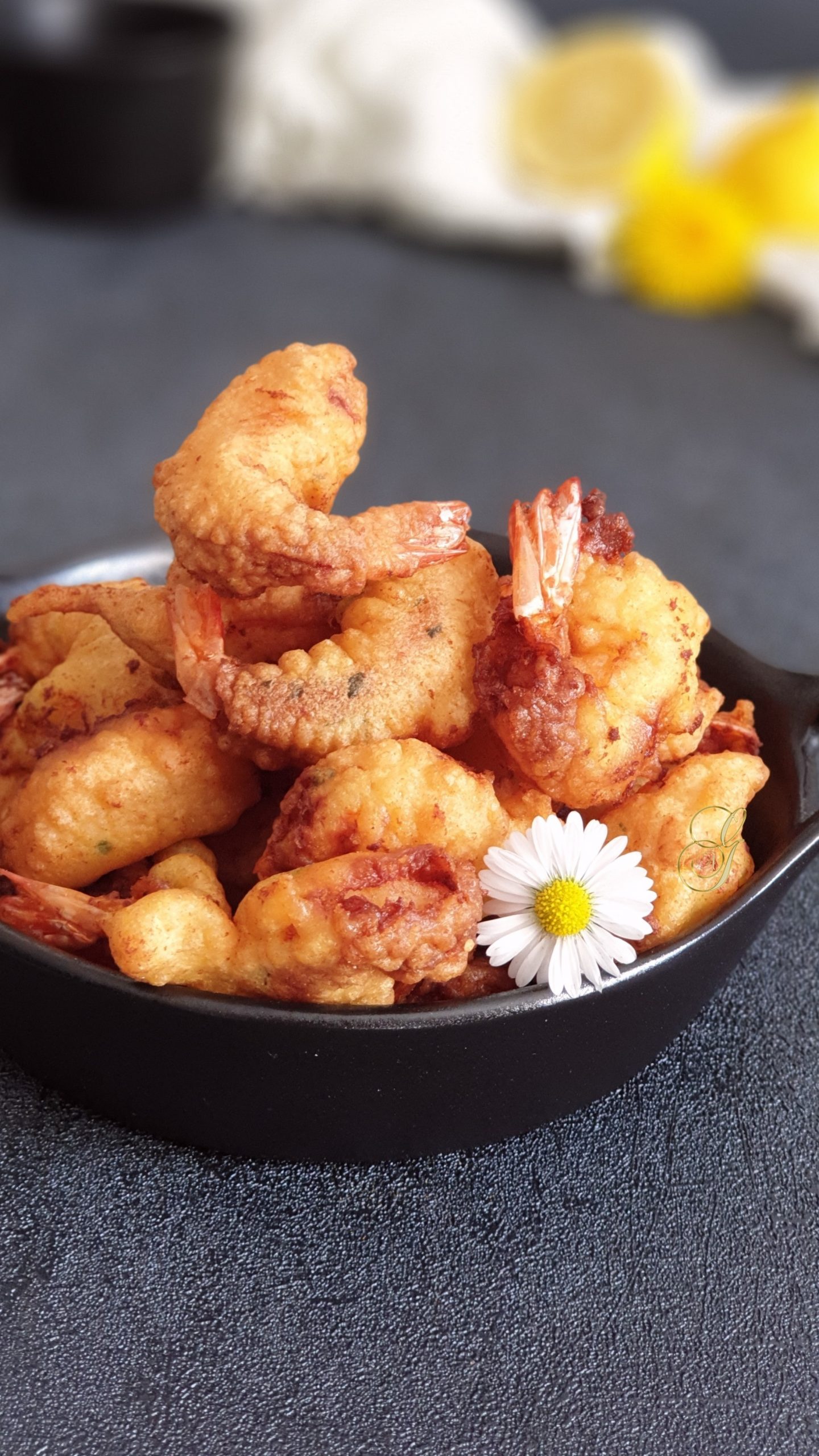 Beignets de Crevettes à l'Eau Gazeuse | Gourmandise Assia
