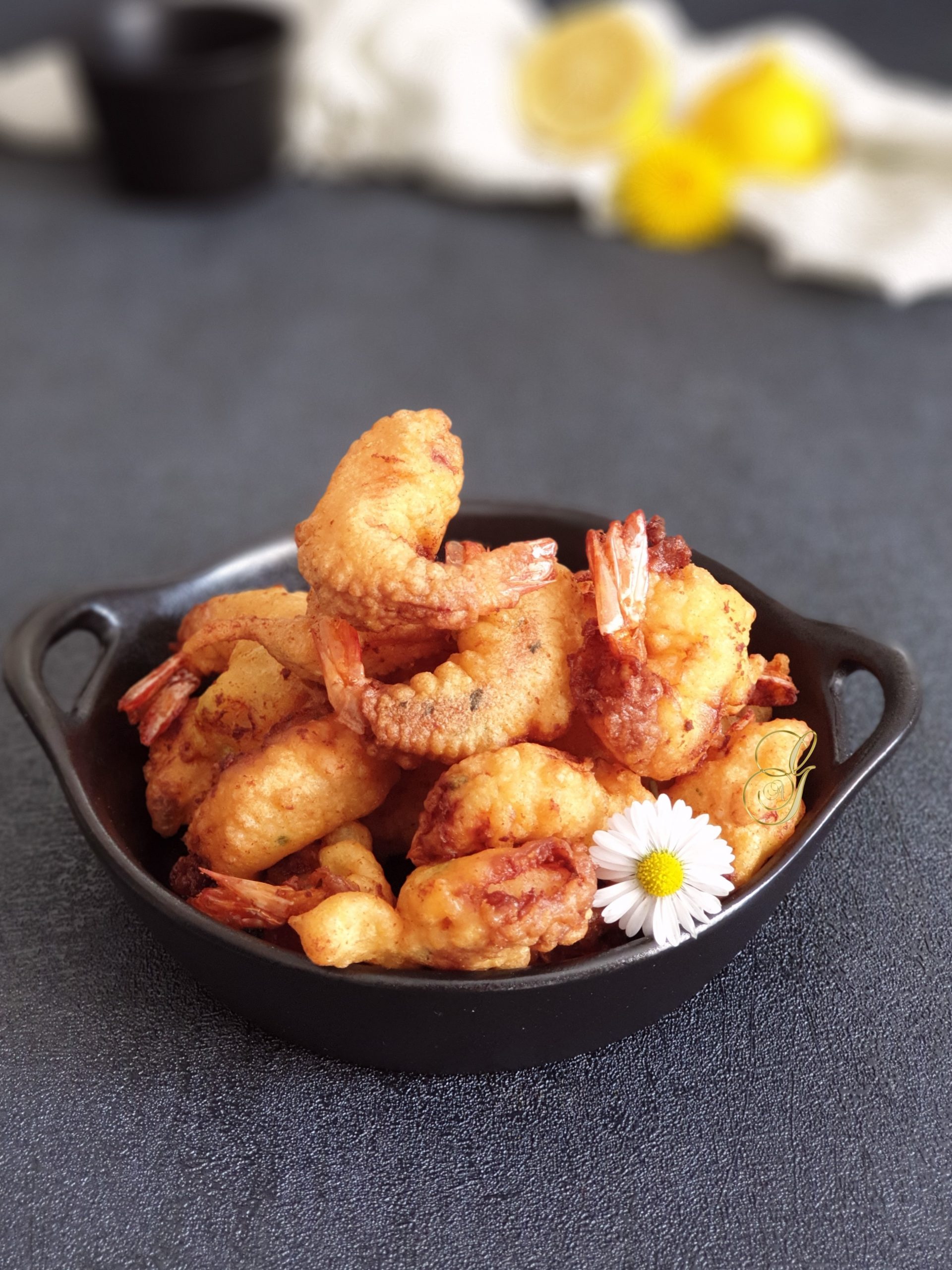 Beignets de Crevettes à l'Eau Gazeuse | Gourmandise Assia