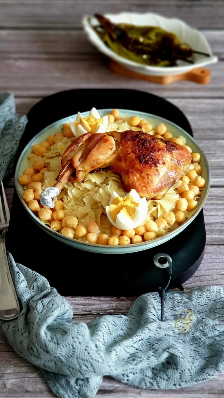 Mkartfa ou Trida Algérienne | Gourmandise Assia