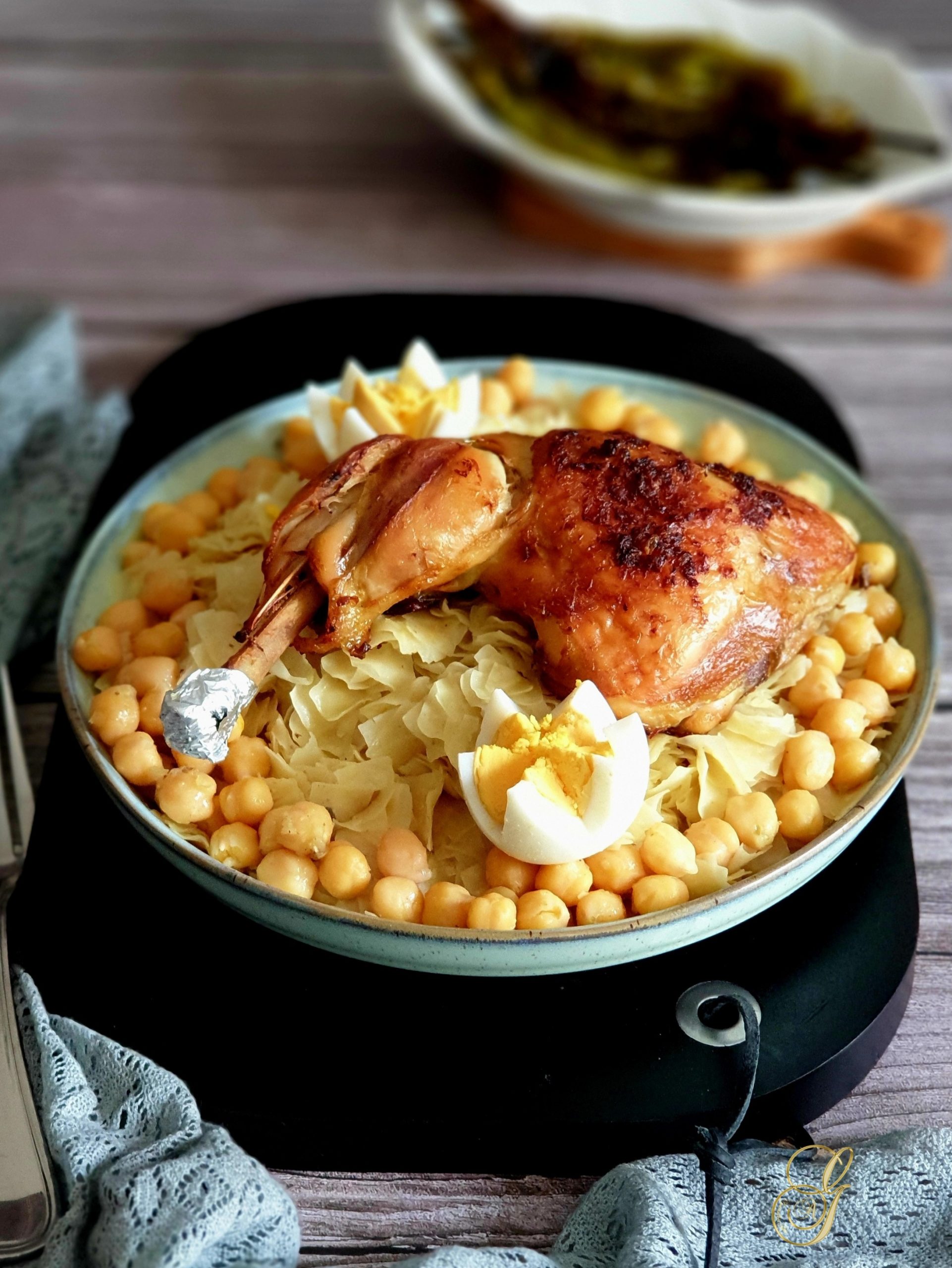 Mkartfa ou Trida Algérienne | Gourmandise Assia