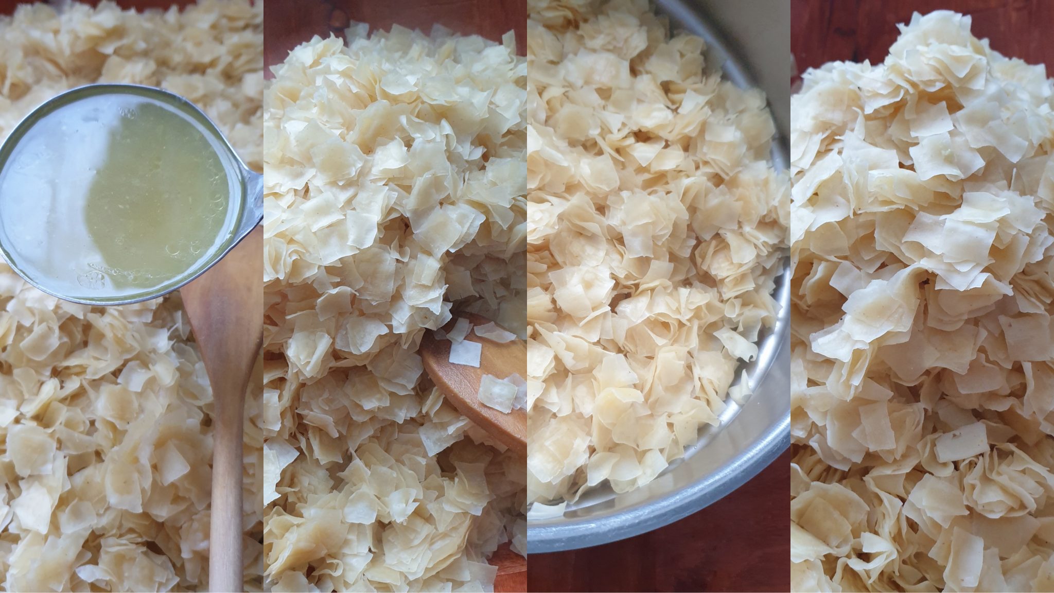 Mkartfa ou Trida Algérienne | Gourmandise Assia