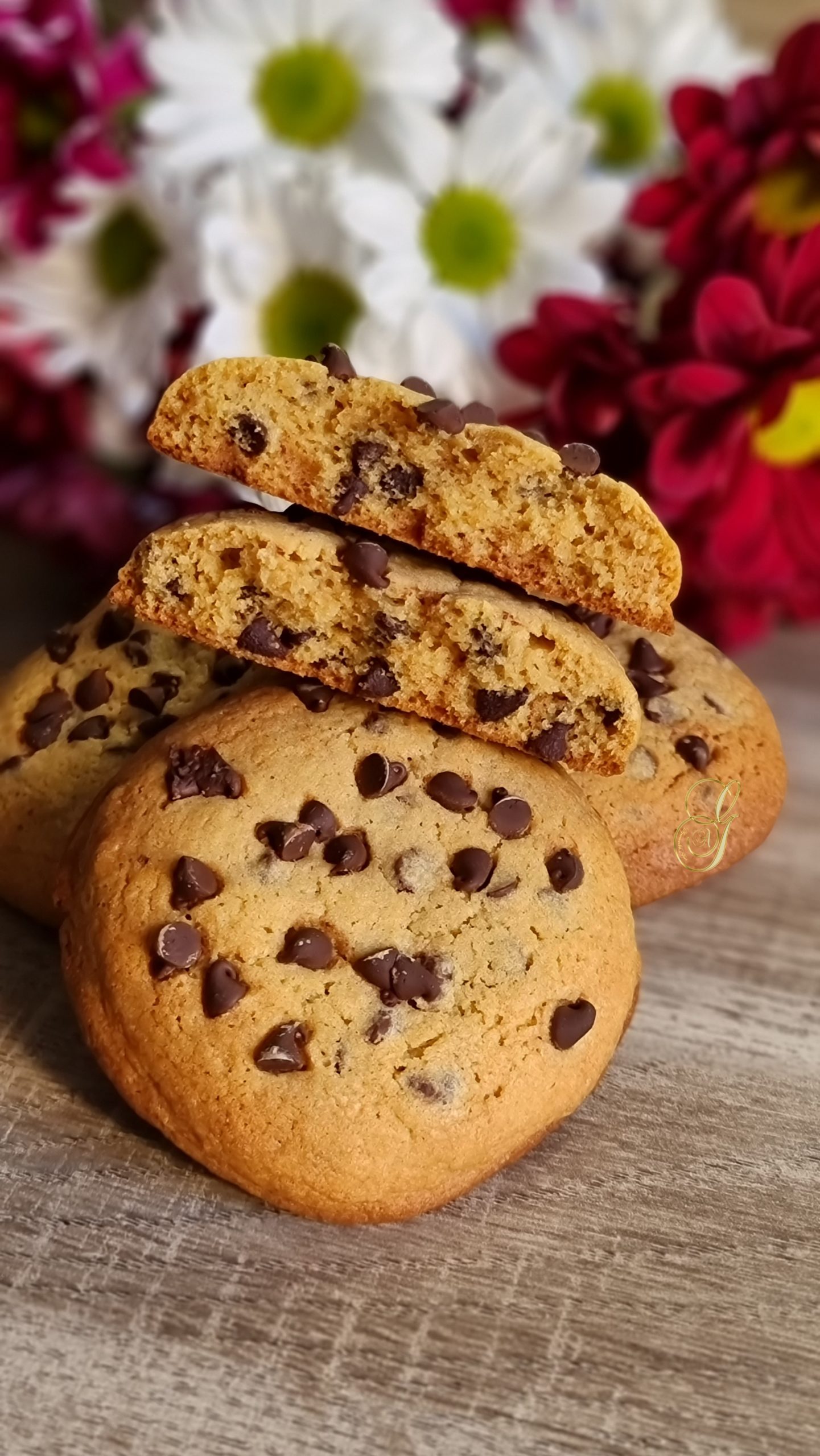 Cookies aux 3 Chocolats au Sel Rose | Gourmandise Assia