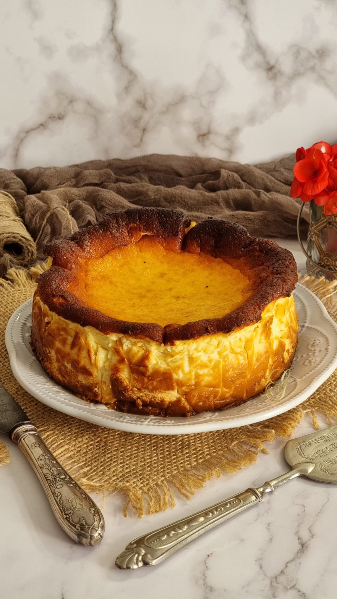 CheeseCake Basque | Gourmandise Assia